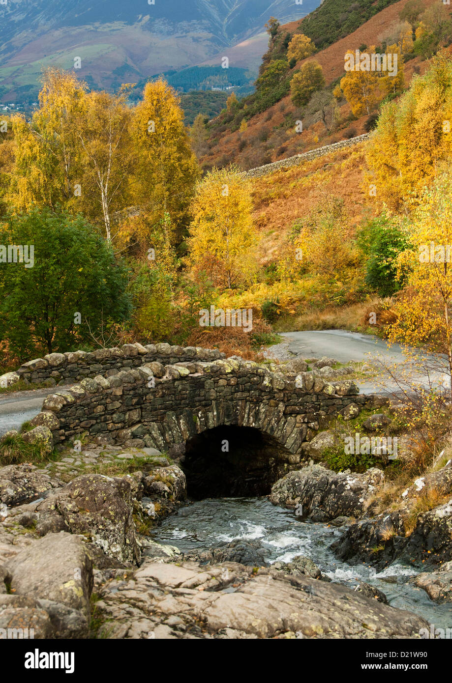 Ashness Bridge, Cumbria Stock Photo - Alamy