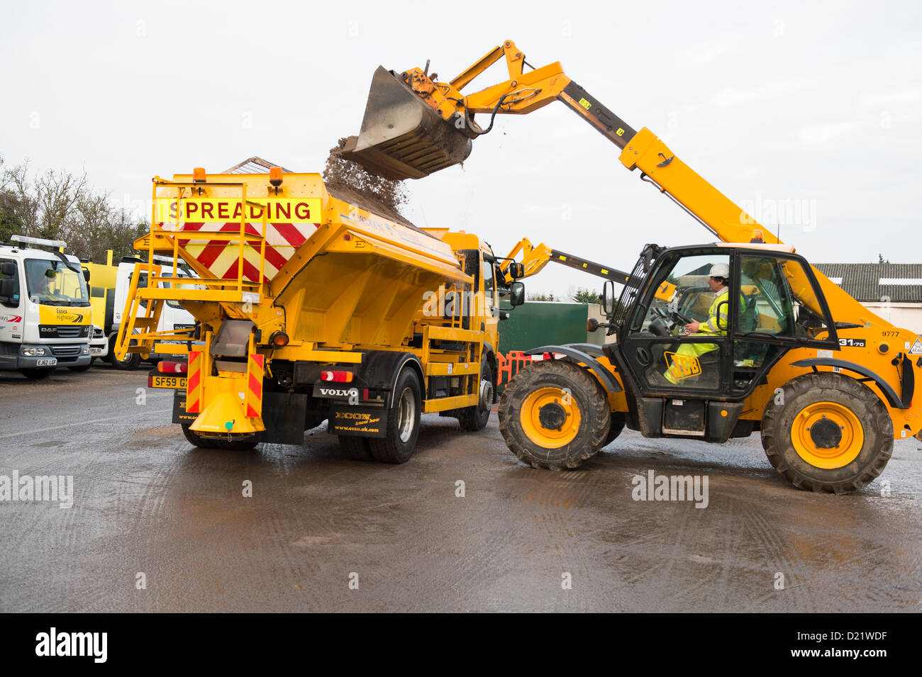 Essex Highways depot at Springfield, Chelmsford. One of the many ...