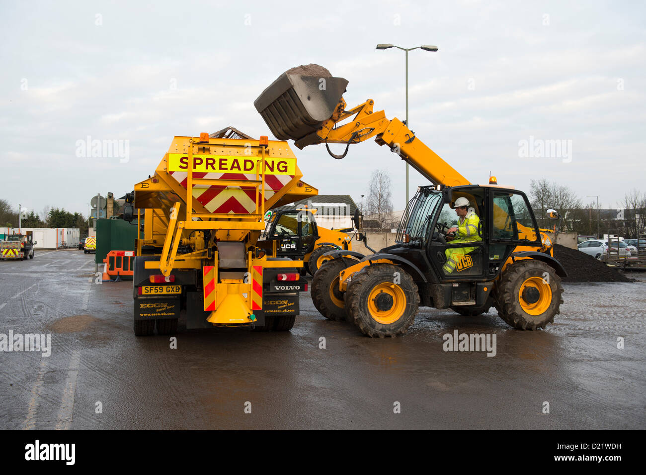 Essex Highways depot at Springfield, Chelmsford. One of the many ...