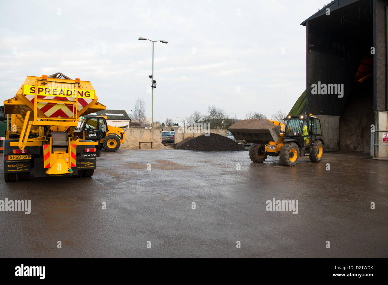 Essex Highways depot at Springfield, Chelmsford. One of the many ...