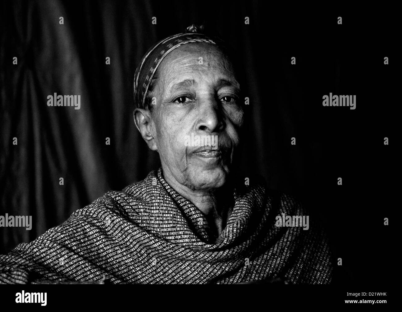 Afar Tribe Woman, Assaita, Afar Regional State, Ethiopia Stock Photo ...