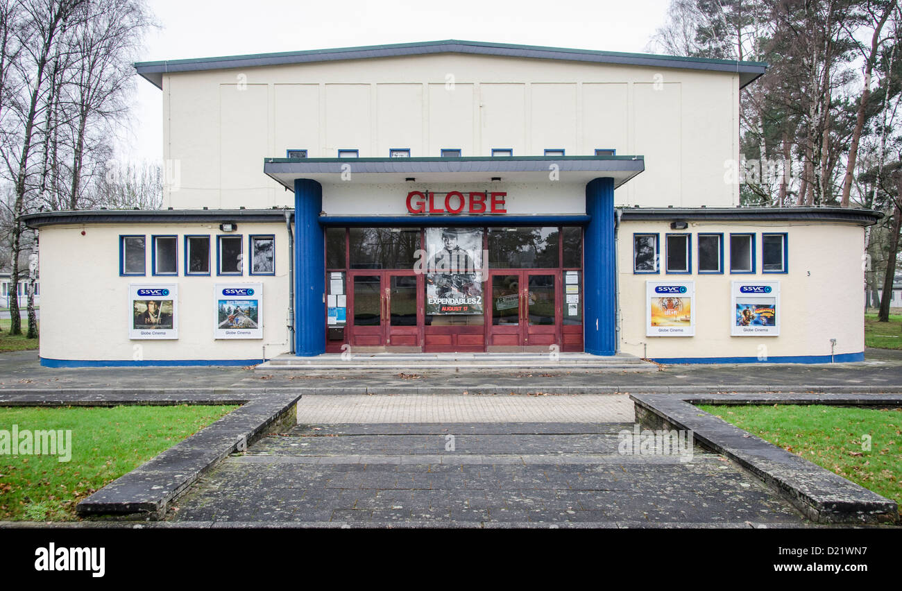Globe Cinema JHQ Rhinedahlen Moenchengladbach Germany Stock Photo - Alamy