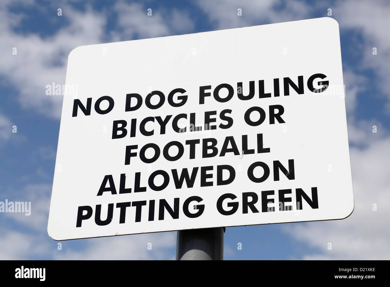 No Football Sign