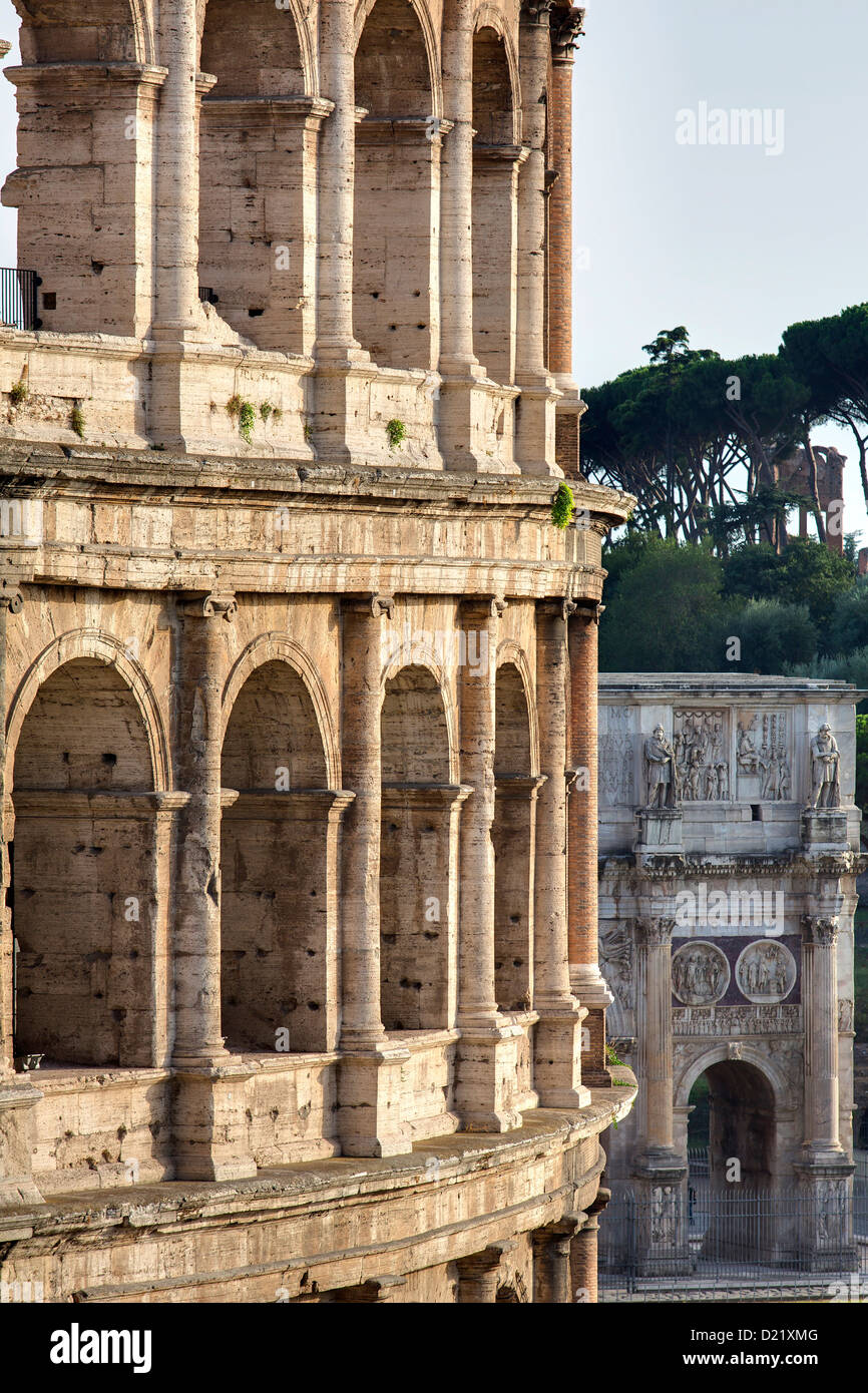 The Roman Colosseum Rome Italy Stock Photo - Alamy
