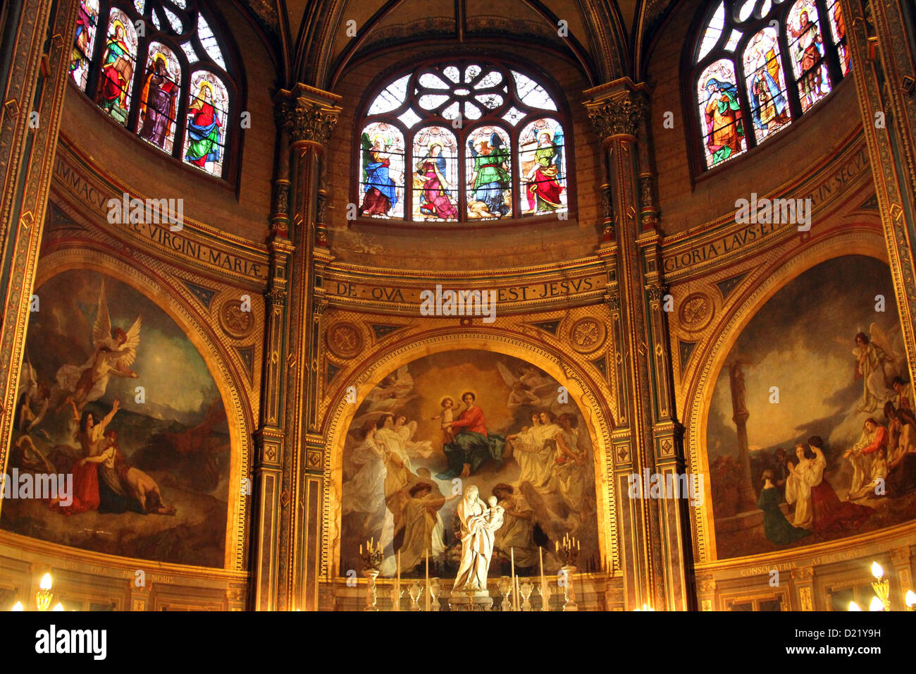 Saint eustache cathedral hi-res stock photography and images - Alamy