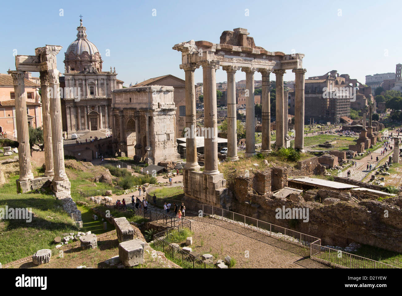 View ancient rome ruins hi-res stock photography and images - Alamy