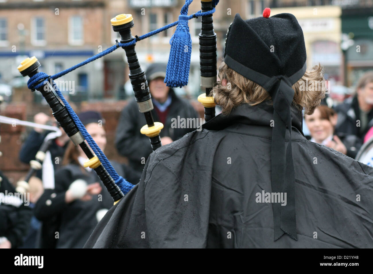 Scottish pipe band Stock Photo - Alamy