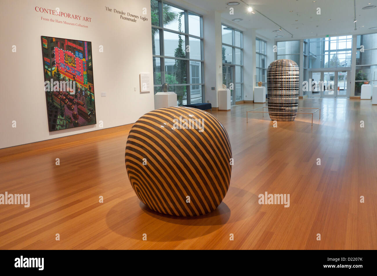 Art museum on the University of Florida campus in Gainesville Stock ...
