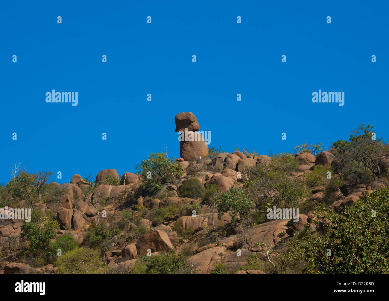 Phallic Rocks At The Valley Of Marvels, Babile, Ethiopia Stock Photo ...