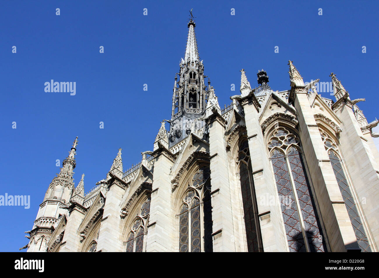 La Sainte-Chapelle (The Holy Chapel) is a Gothic chapel on the Ile de ...
