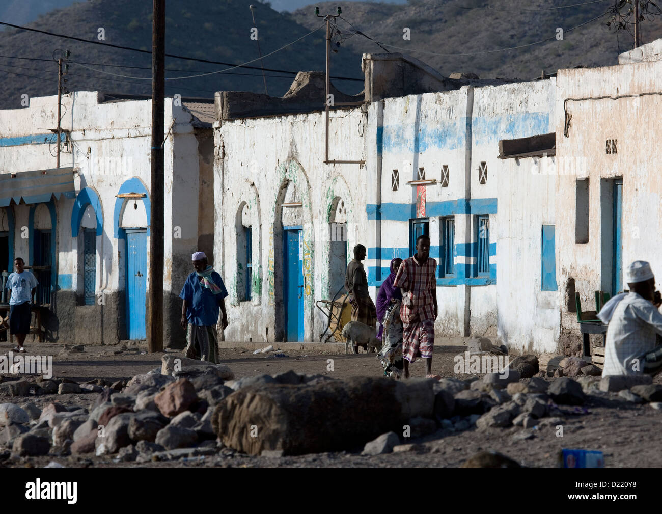 Old Houses, Tadjourah, Djibouti Stock Photo - Alamy