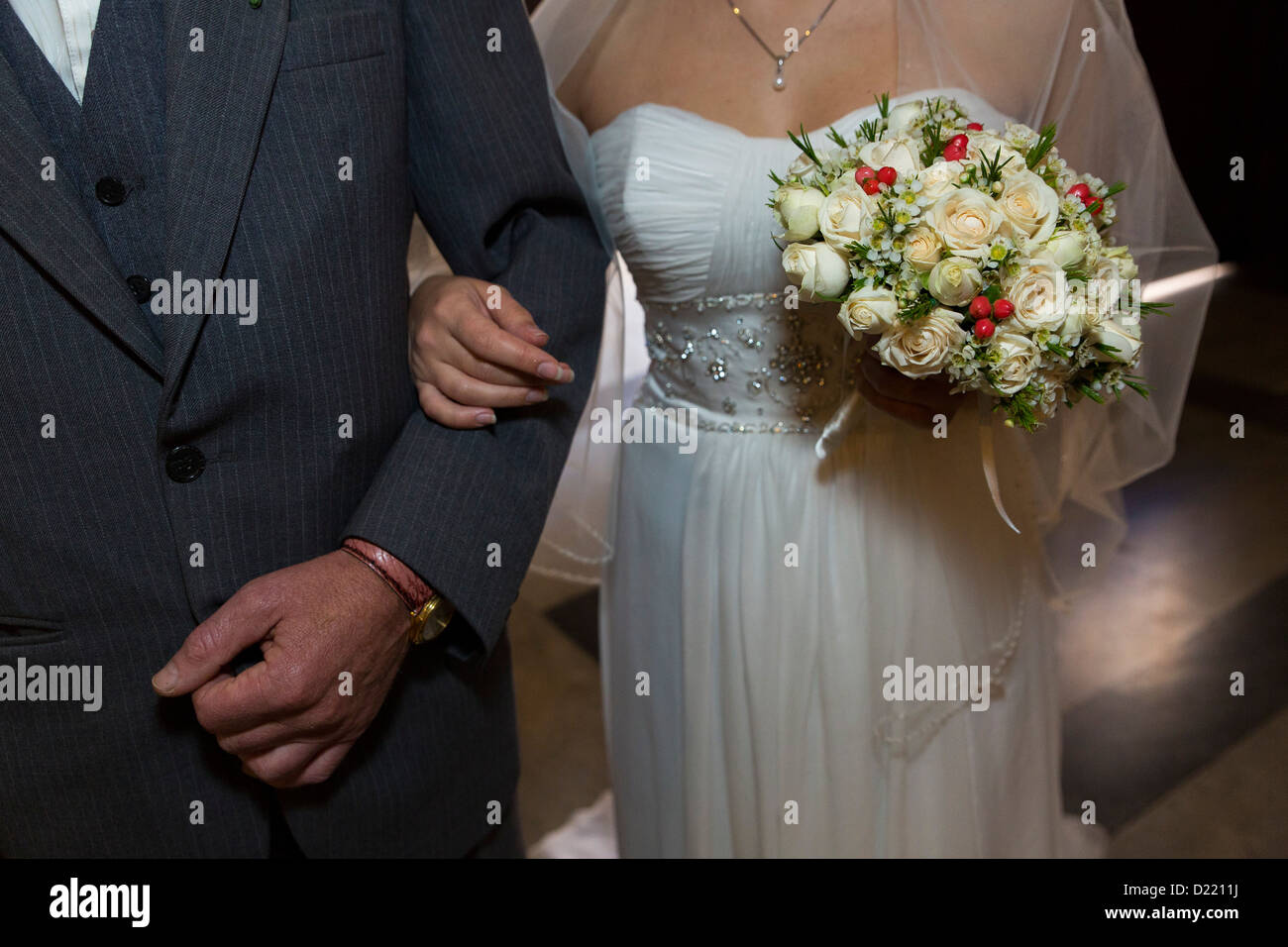 The father and the bride Stock Photo - Alamy