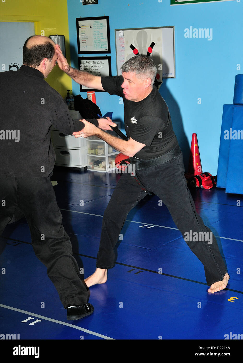 Hapkido Black Belt combatants practicing their art at a Martial Arts ...