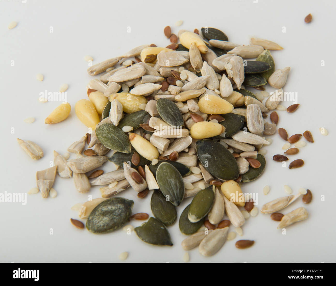 mixed healthy seeds Stock Photo - Alamy