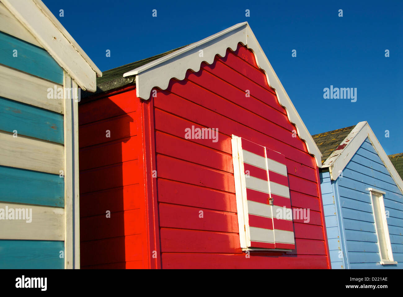 Southwold red hut Stock Photo - Alamy