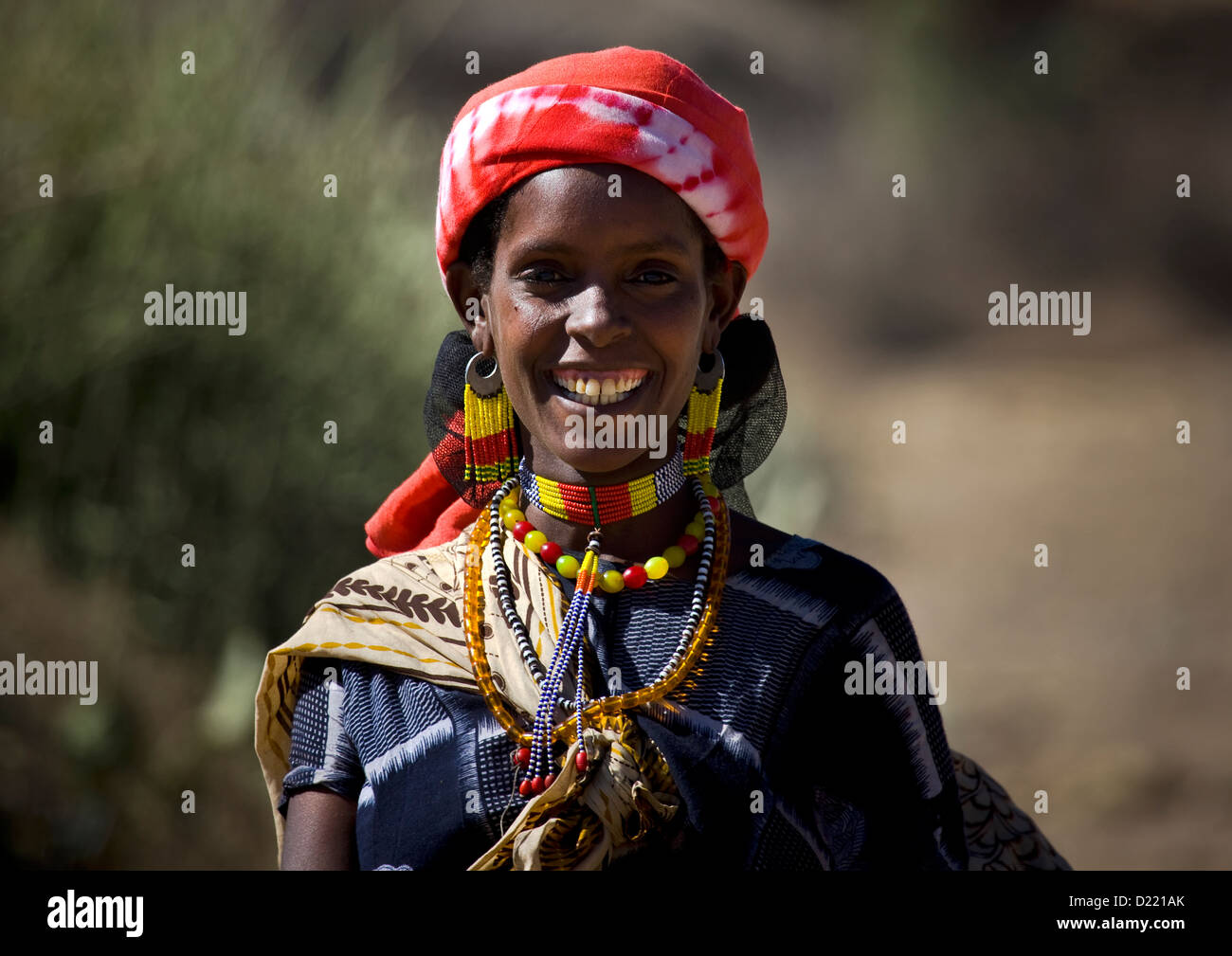 Oromo Woman, Harar, Ethiopia Stock Photo - Alamy