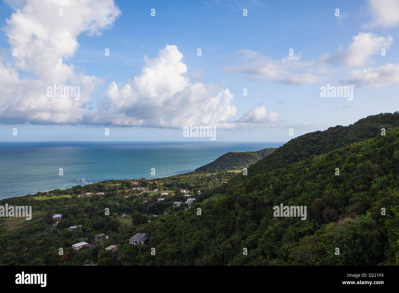 Ocean view of Punta Tuna, Puerto Rico Stock Photo - Alamy
