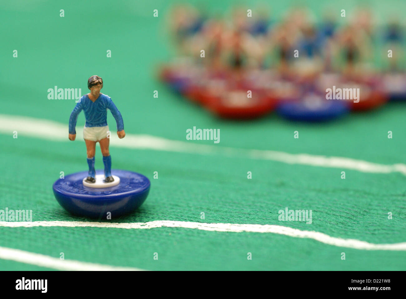 Subbuteo Football Game Figures Stock Photo - Alamy