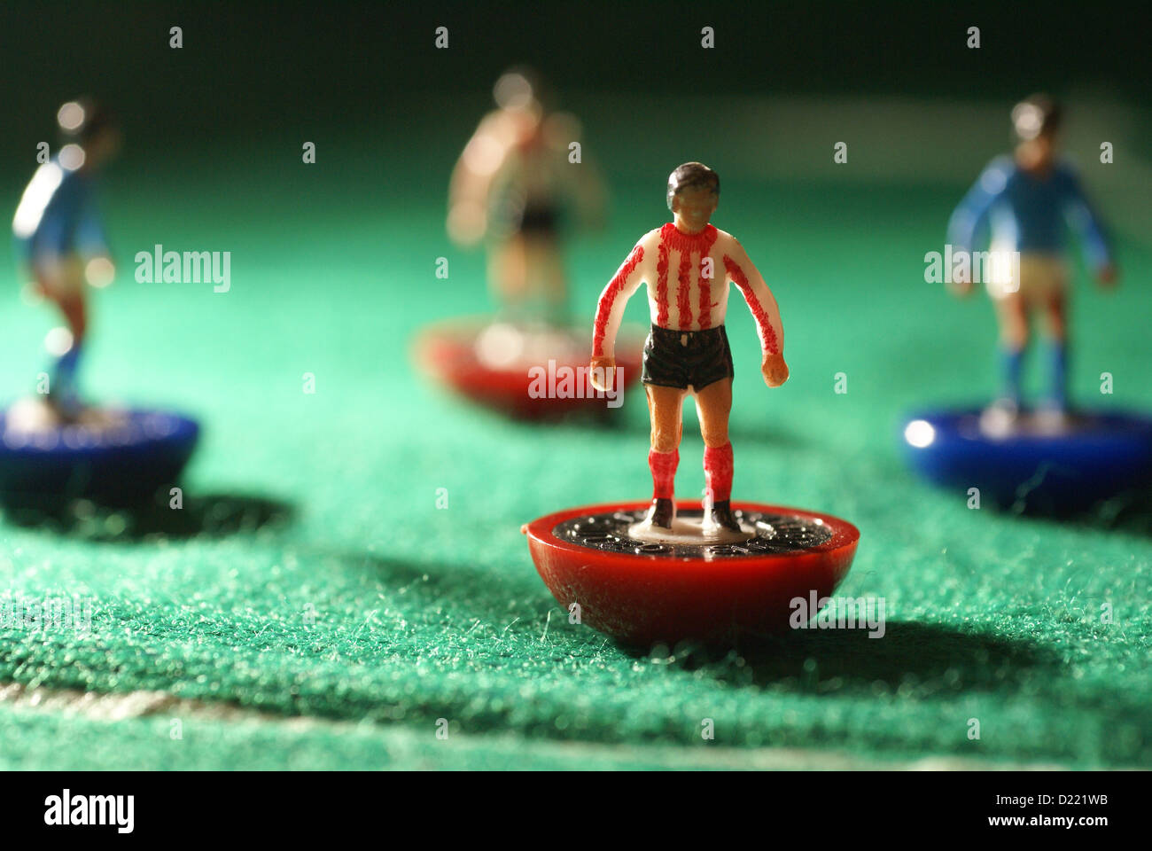 Subbuteo Football Game Figures Stock Photo - Alamy