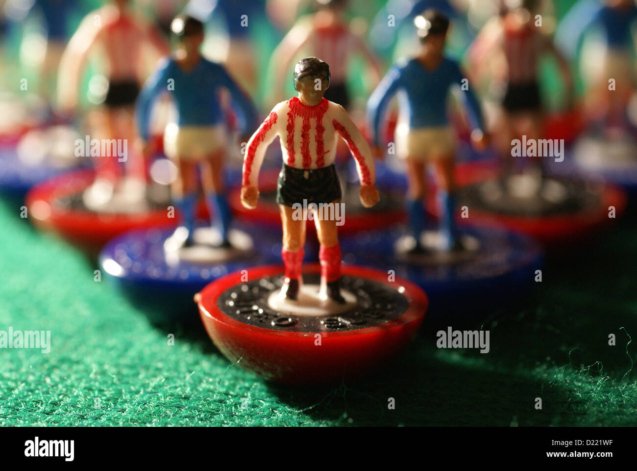 Subbuteo Football Game Figures Stock Photo - Alamy