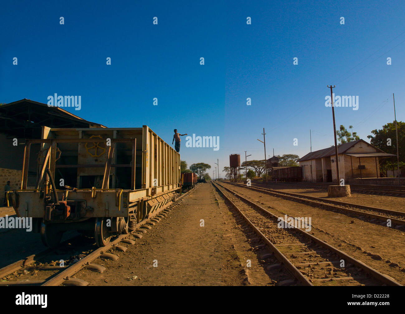 Railway awash ethiopia hi-res stock photography and images - Alamy