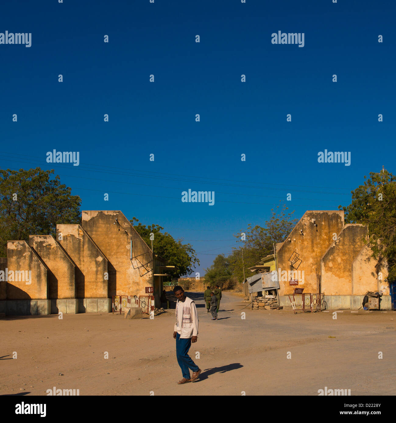 Old Italian Building, Dire Dawa, Ethiopia Stock Photo - Alamy