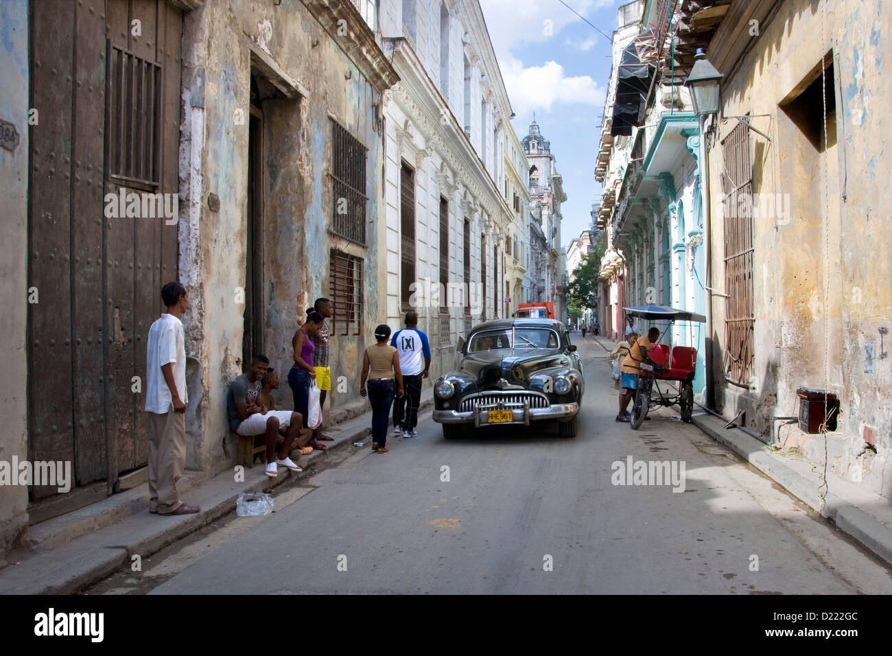 Cuba, Havana, daily life Stock Photo - Alamy