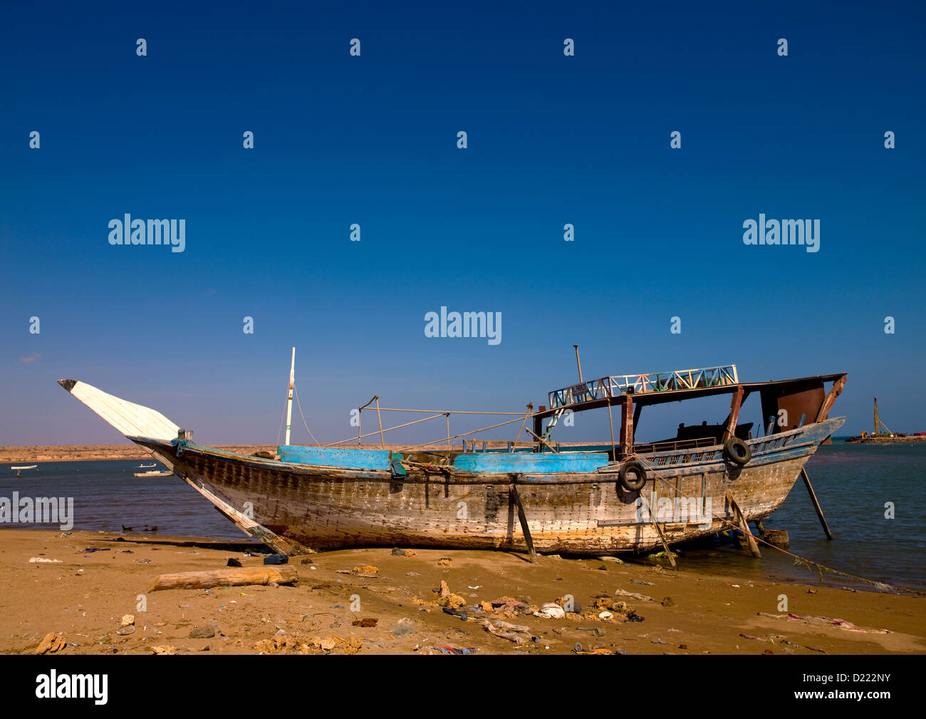 Traditional Dhow, Obock, Djibouti Stock Photo - Alamy