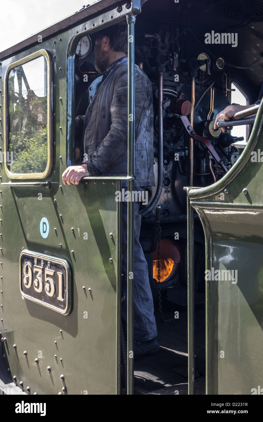 Steam train controls hi-res stock photography and images - Alamy