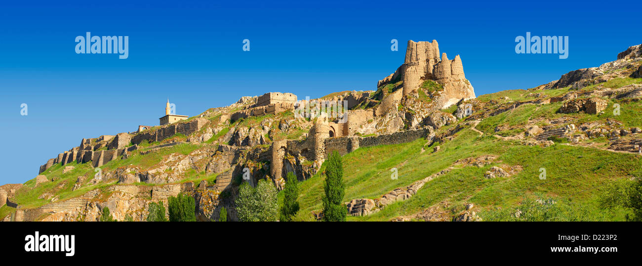 The ancient Uratian iron age fortress of Van, Van, Turkey Stock Photo ...