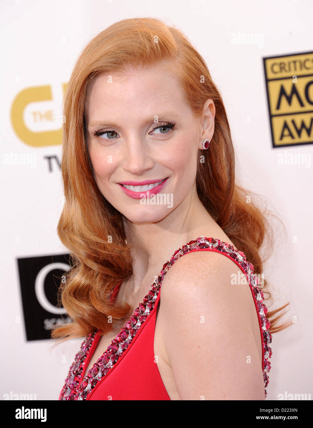 Jessica chastain headshot hi-res stock photography and images - Alamy