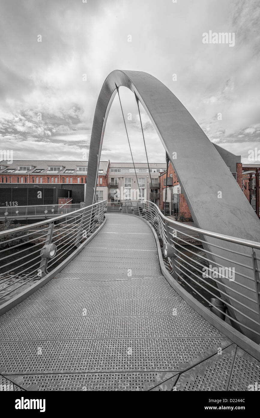 bridge over electric wharf coventry canal Stock Photo - Alamy