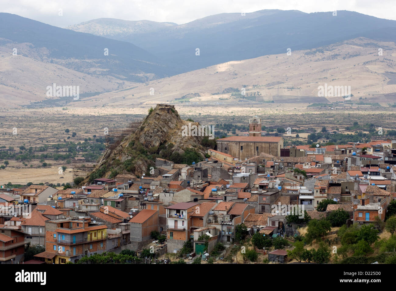 Maletto: views of the town Stock Photo - Alamy