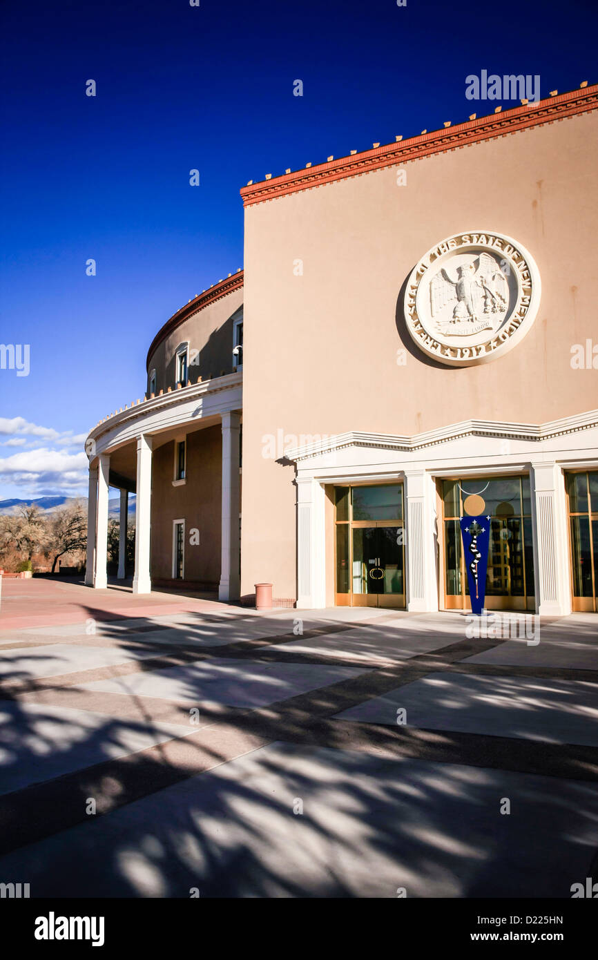 The New Mexico State Capitol building in Santa Fe Stock Photo - Alamy