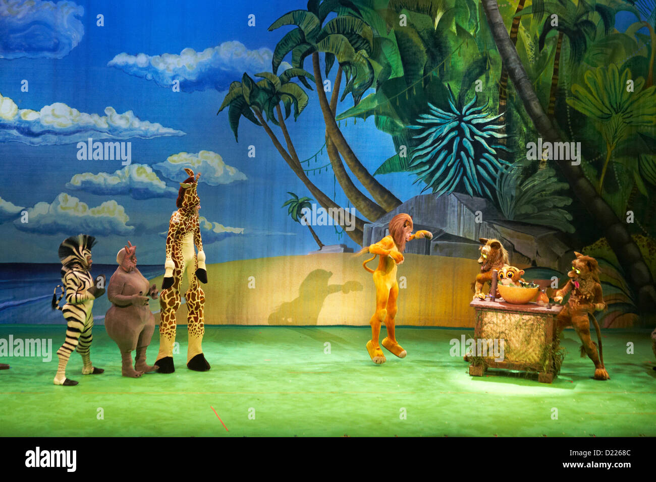 Melman Alex Marty Gloria Madagascar High Resolution Stock Photography ...