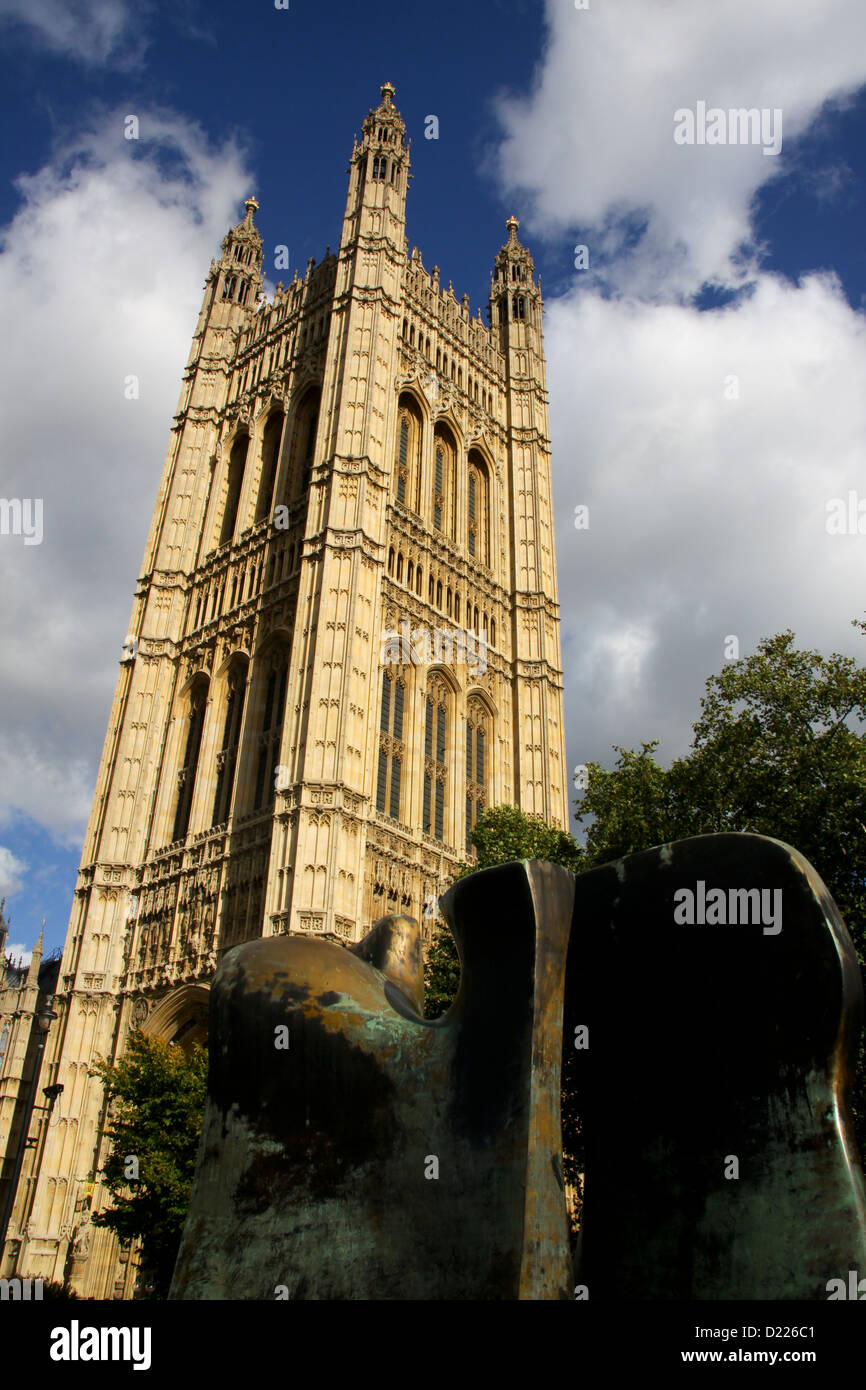 Victoria Tower Palace of Westminster London Stock Photo - Alamy