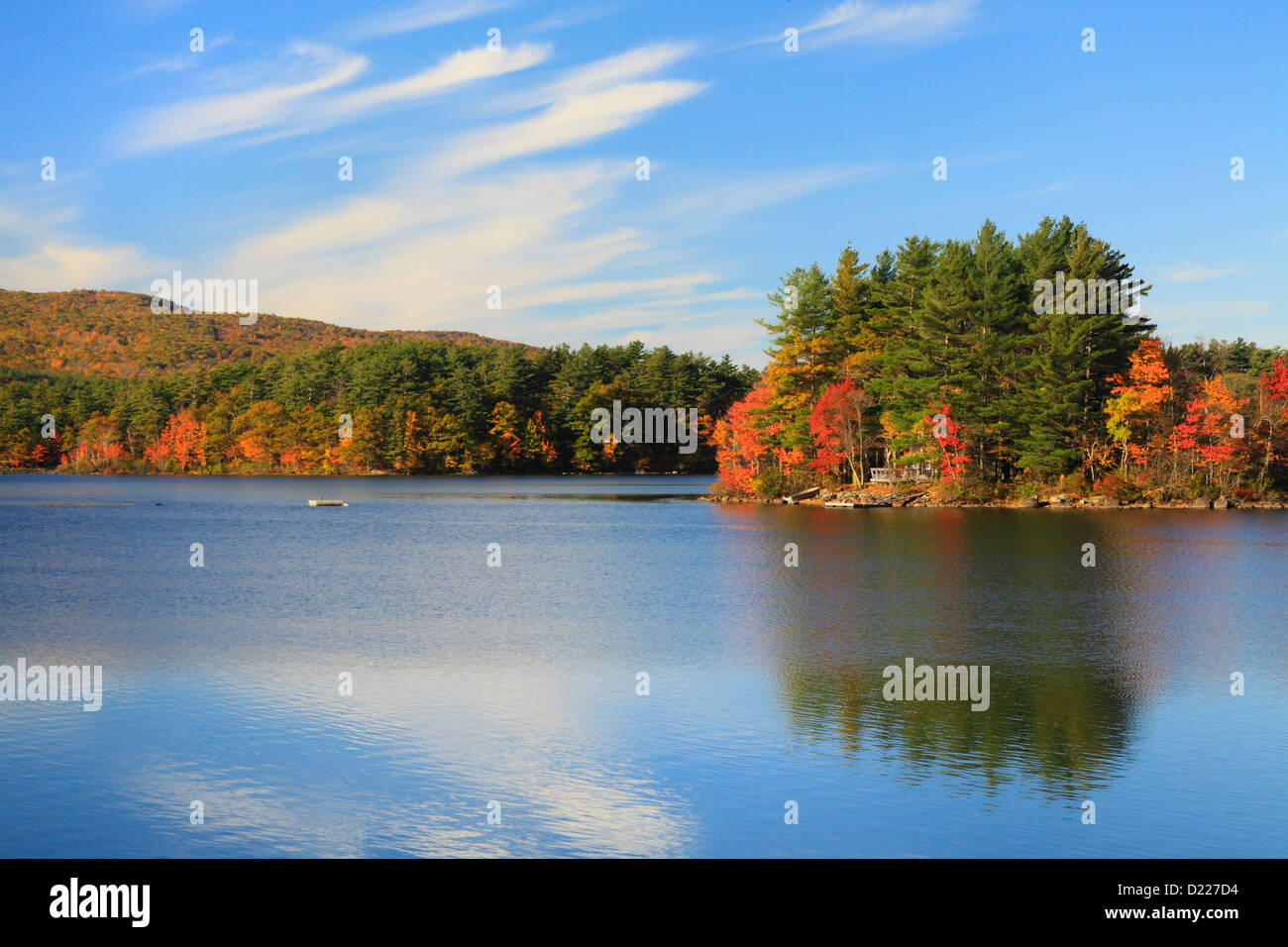 Megunticook Lake, Camden, Maine, USA Stock Photo - Alamy
