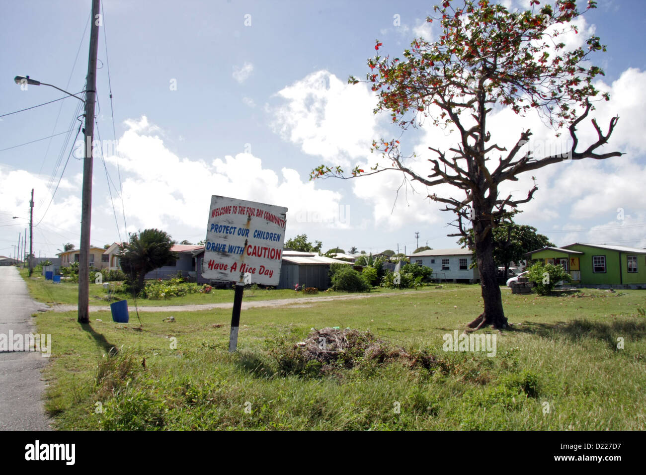 Caribbean Road Sign High Resolution Stock Photography and Images - Alamy
