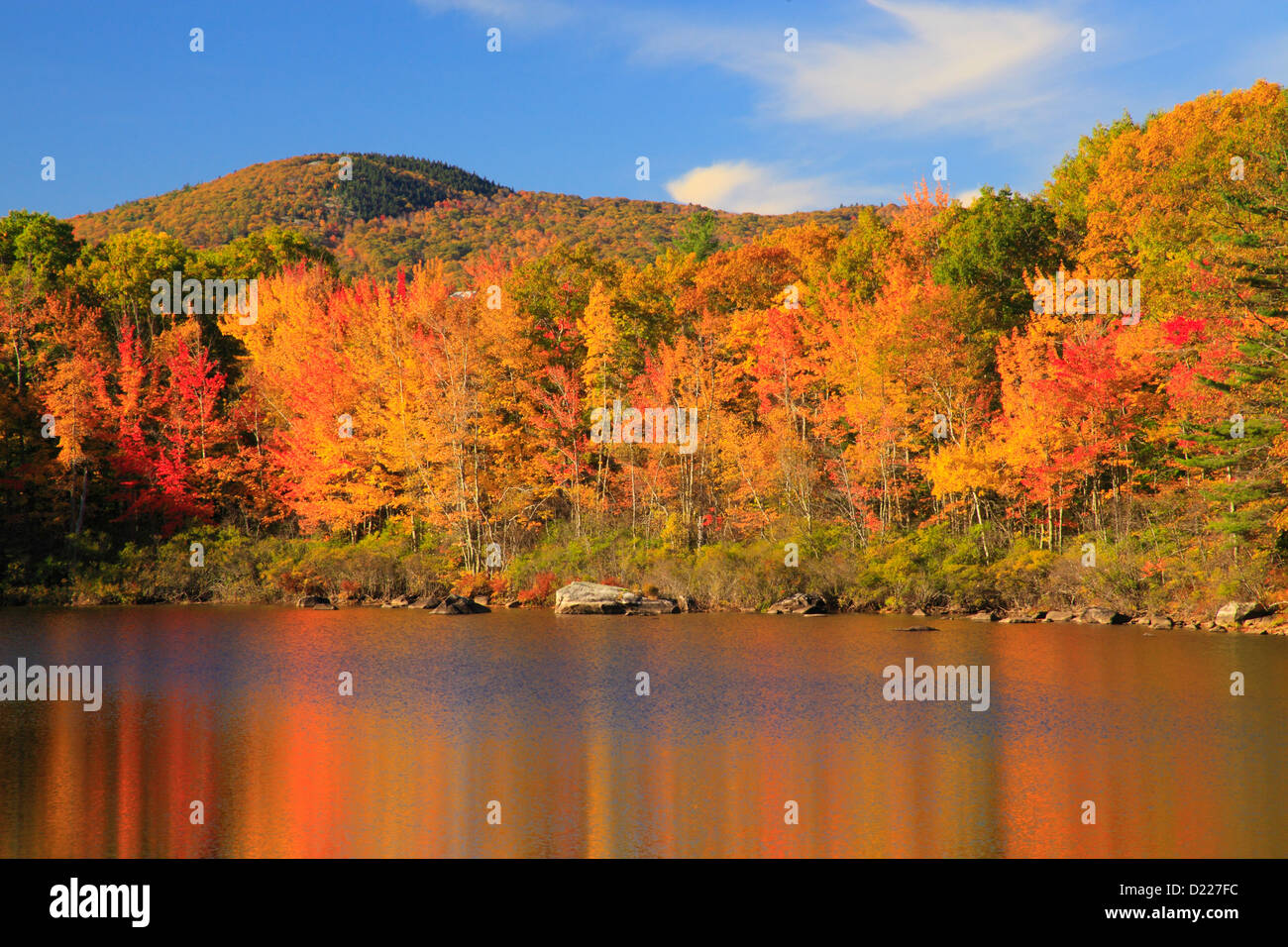 Megunticook Lake, Camden, Maine, USA Stock Photo - Alamy