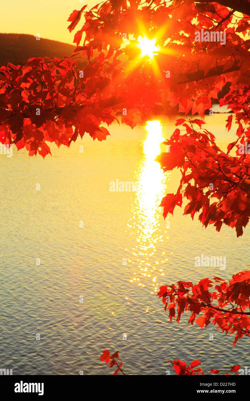 Megunticook Lake, Camden, Maine, USA Stock Photo - Alamy