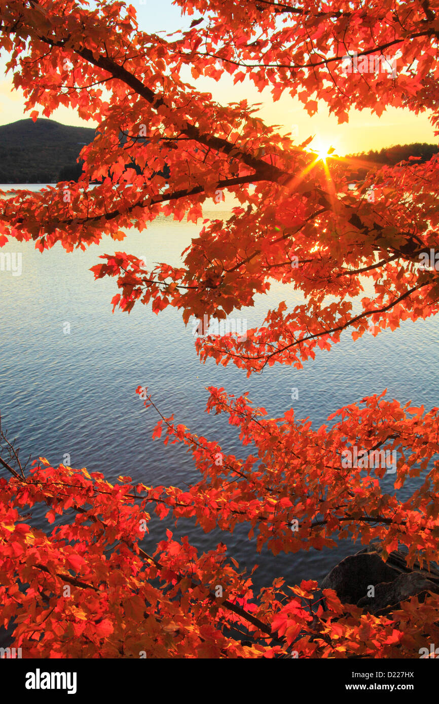 Megunticook mountain megunticook lake hi-res stock photography and ...