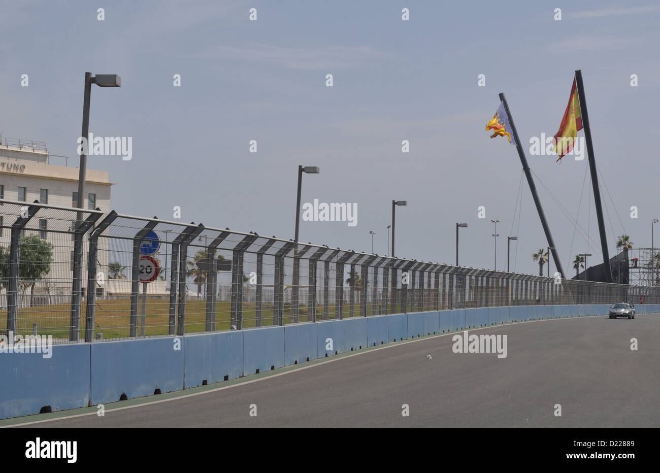 Valencia, Spain: the F1 circuit Stock Photo - Alamy