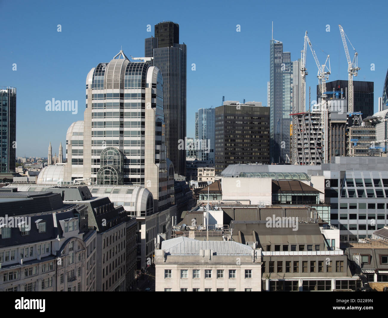 View of the City of London, England, UK Stock Photo - Alamy