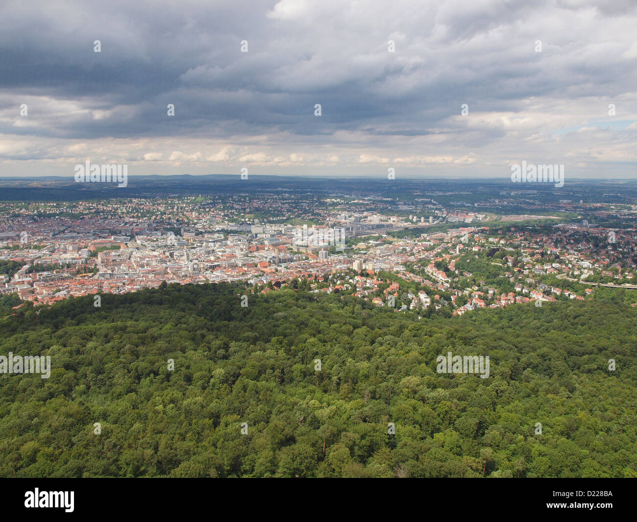 Stuttgart city view hi-res stock photography and images - Alamy