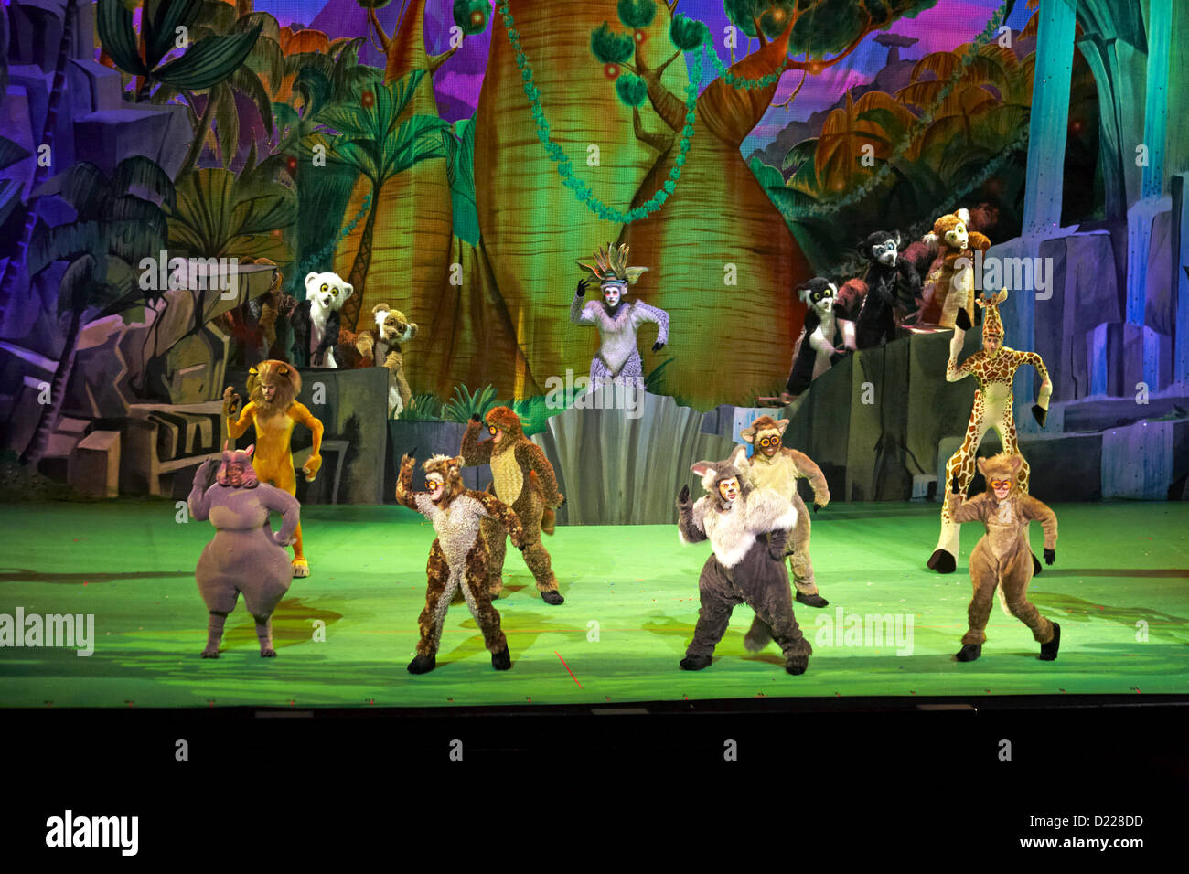 MADAGASCAR LIVE Musical on tour at the BIC in Bournemouth, Dorset, UK ...