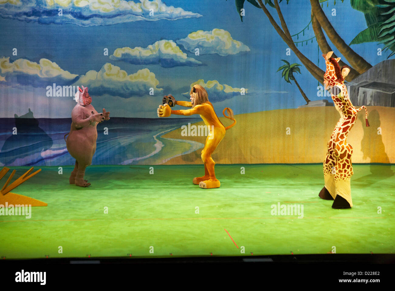 MADAGASCAR LIVE Musical on tour at the BIC in Bournemouth, Dorset, UK ...