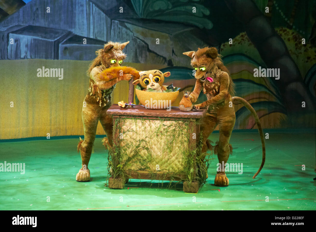 MADAGASCAR LIVE Musical on tour at the BIC in Bournemouth, Dorset, UK ...