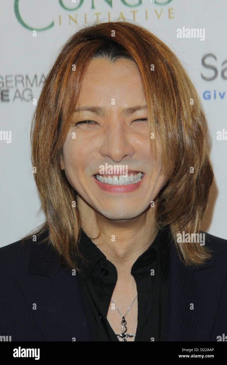 Jan. 11, 2013 - Los Angeles, California, U.S. - Yoshiki attends Cinema ...