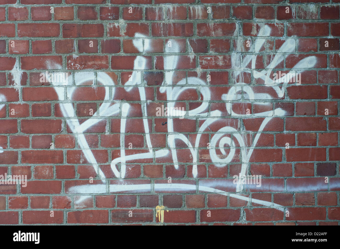 Red Wall Graffiti