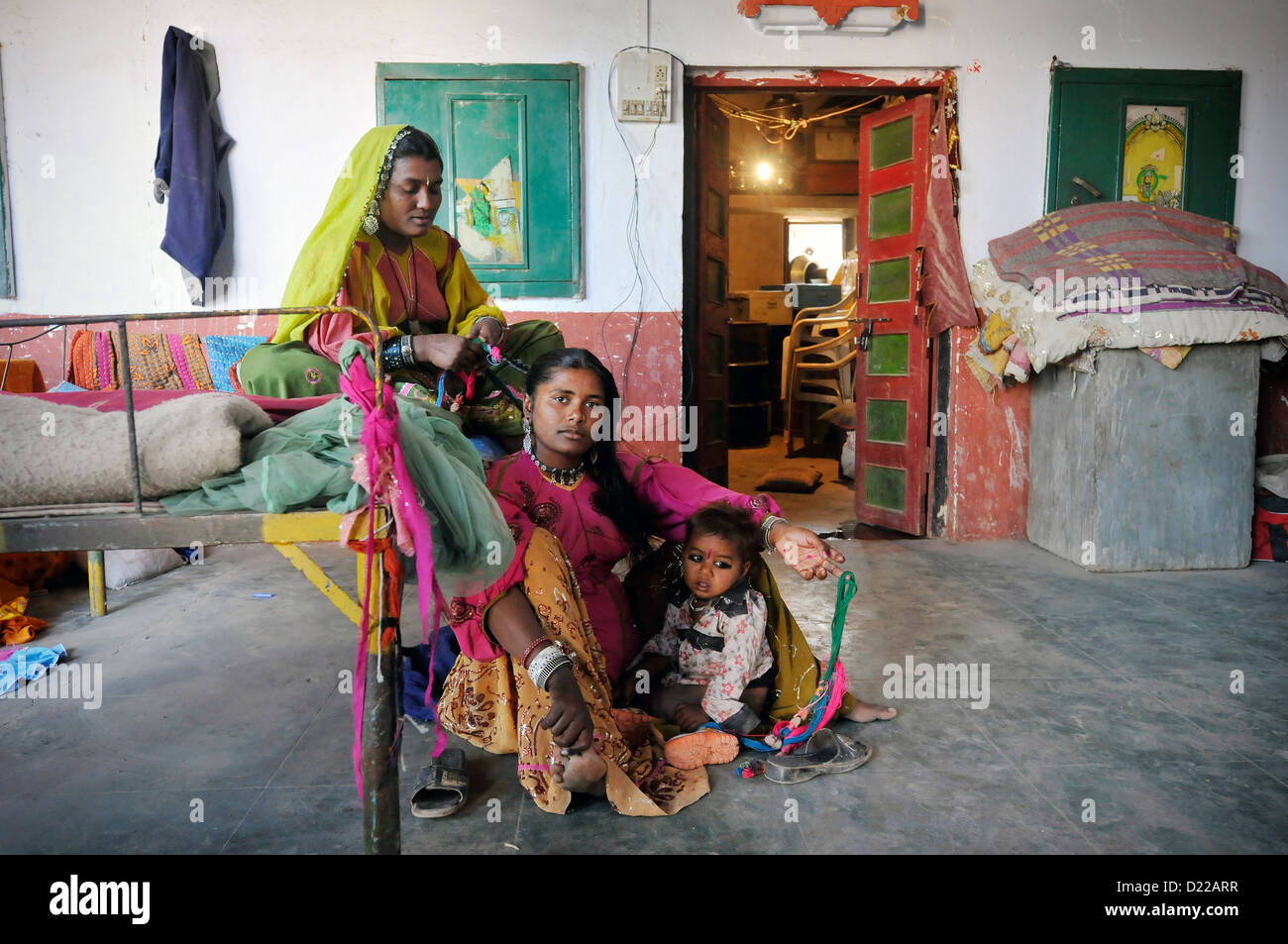 Gypsies (Madari) in India Stock Photo - Alamy